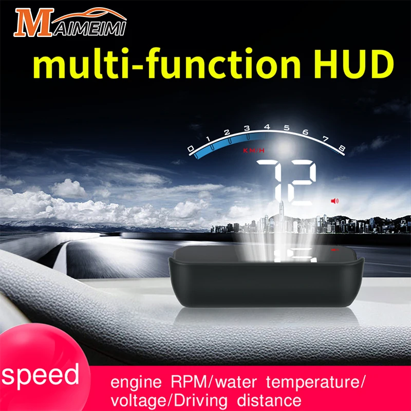 OBD-for-HUD-Digital-Car-Speedometer-OBD2-Head-Up-Display-Windshield ...