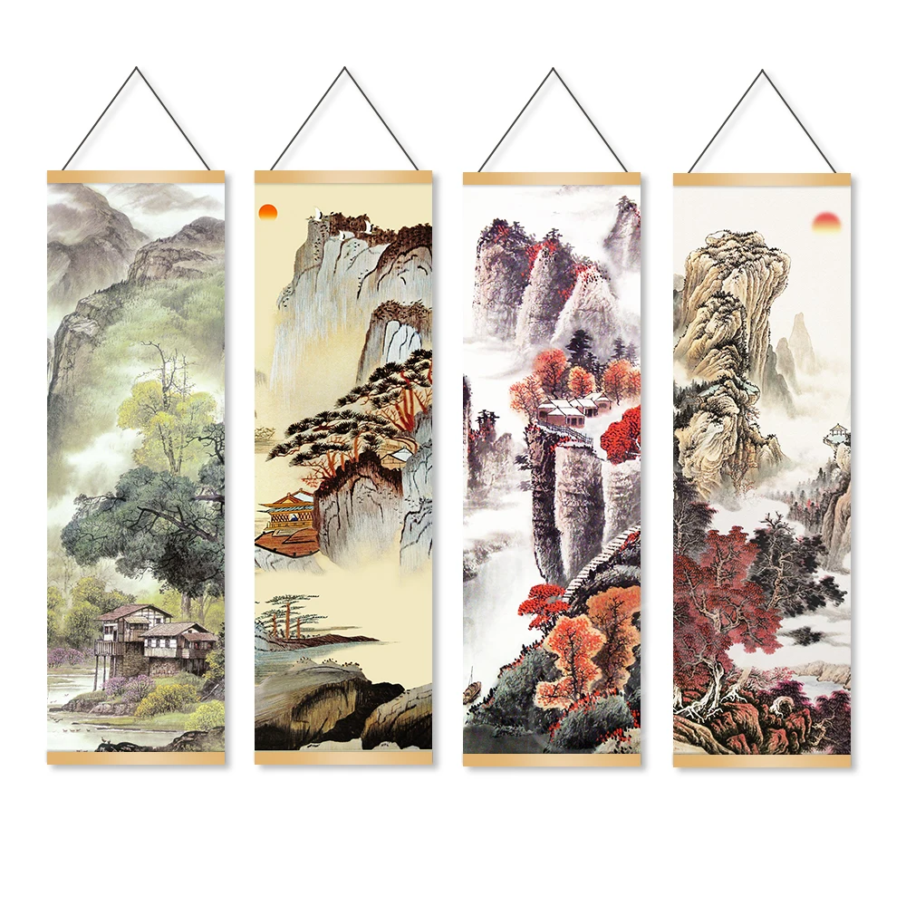 Simple Chinese Landscape Art