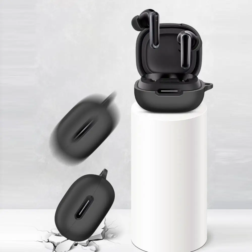 Anti-Fall Earphone Case Silicone Dustproof Wireless Earbuds Accessories ...