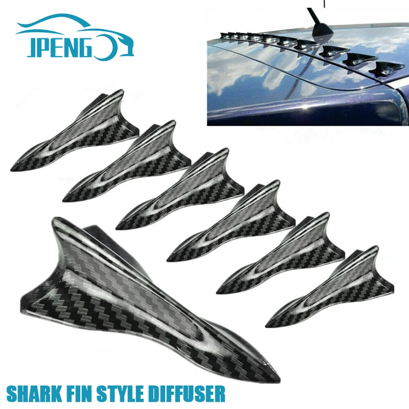 Car-Roof-Shark-Fin-Style-Diffuser-Spoiler-For-BMW-W211-W204-E36-E46-E92 ...