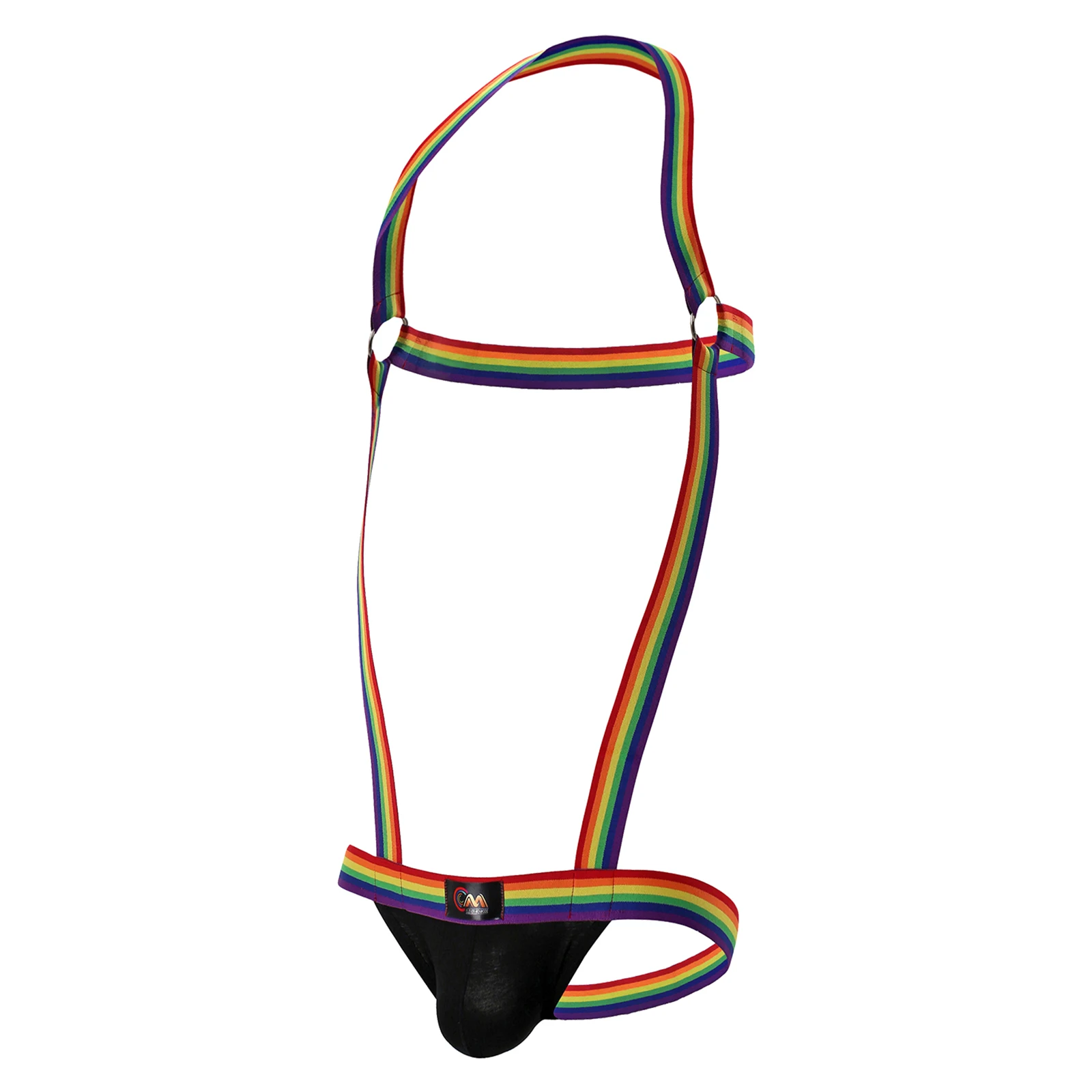 Mens-Lingerie-Halter-Neck-Elastic-Jockstrap-Leotard-Underwear-Nightwear ...