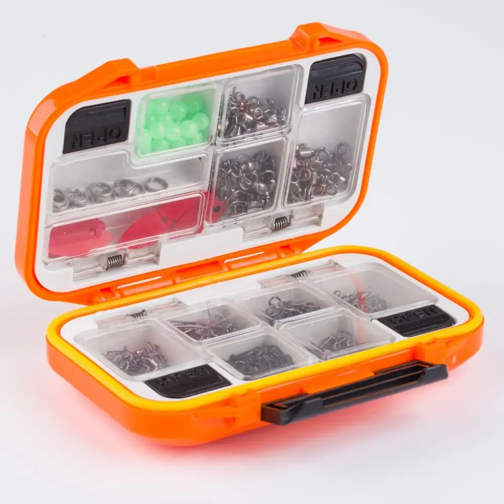 Lure-Box-Compartment-High-Capacity-Fishing-Tackle-Box-Waterproof-Spring ...