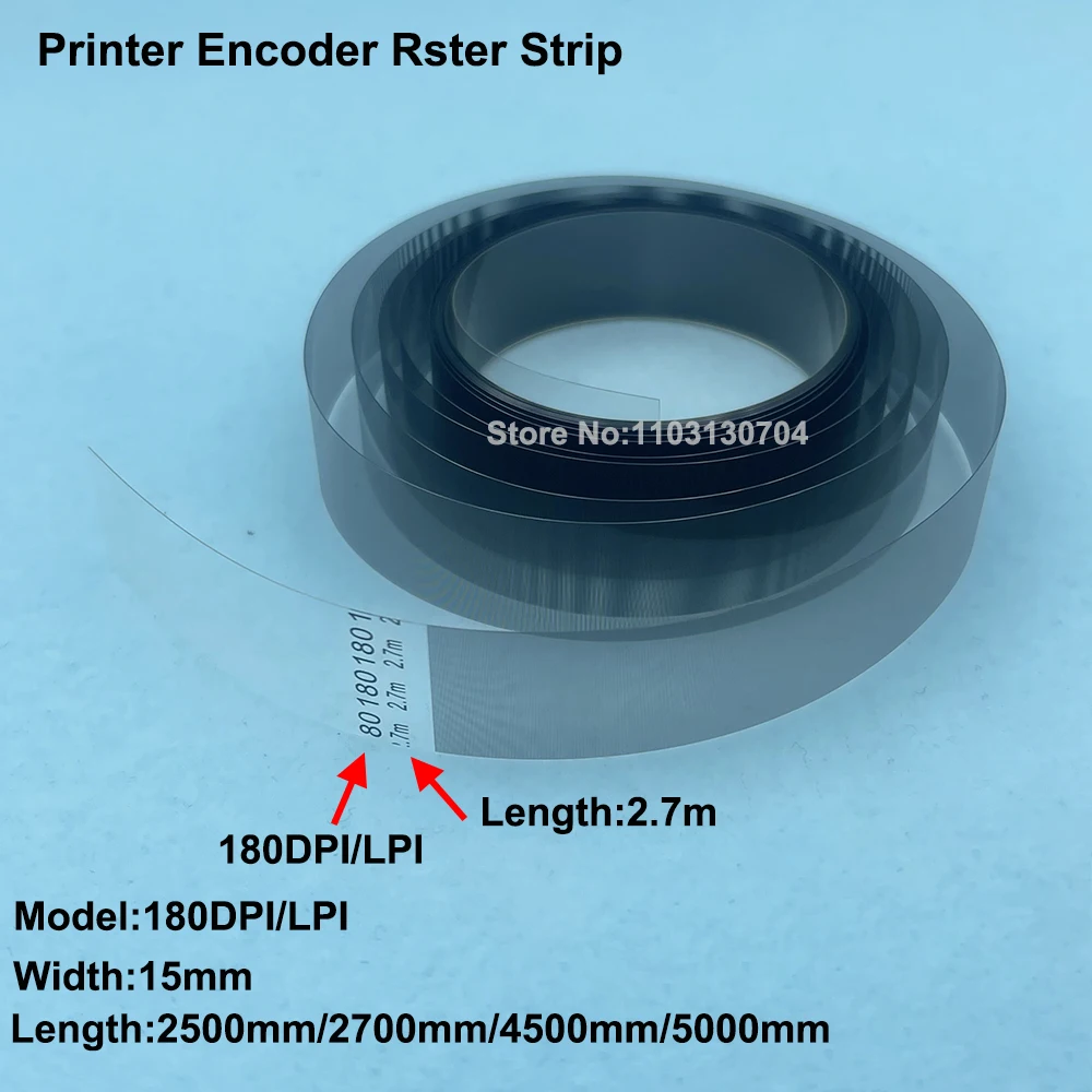 1PC-Inkjet-Printer-Encoder-Raster-Strip-Tape-180dpi-180lpi-2-5M-2-7M-4 ...