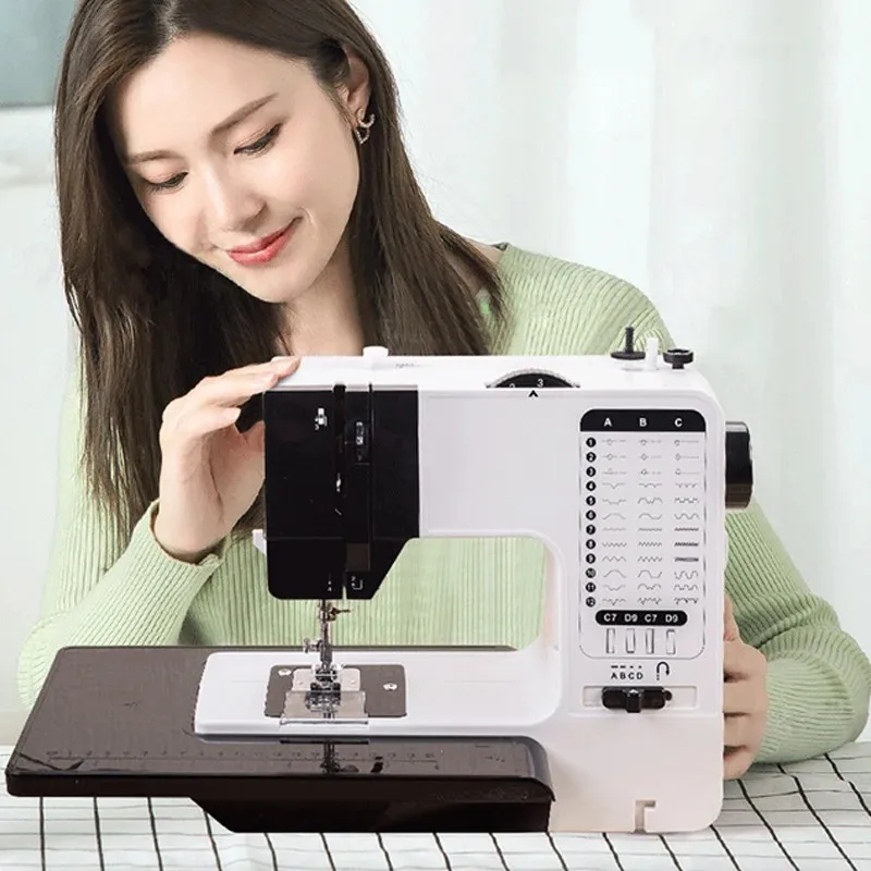 Portable-Sewing-Machine-for-BeginnersSmall-Home-Electric-Repair-Kit ...