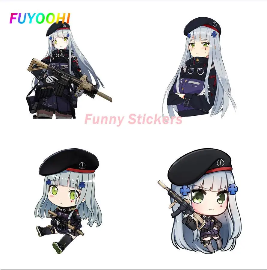 FUYOOHI-Play-Stickers-for-Girls-Frontline-Anime-Car-Stickers-Waterproof ...