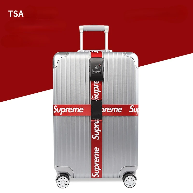 TSA Luggage Lock Password Luggage Straps Combination Lock Adjustable ...