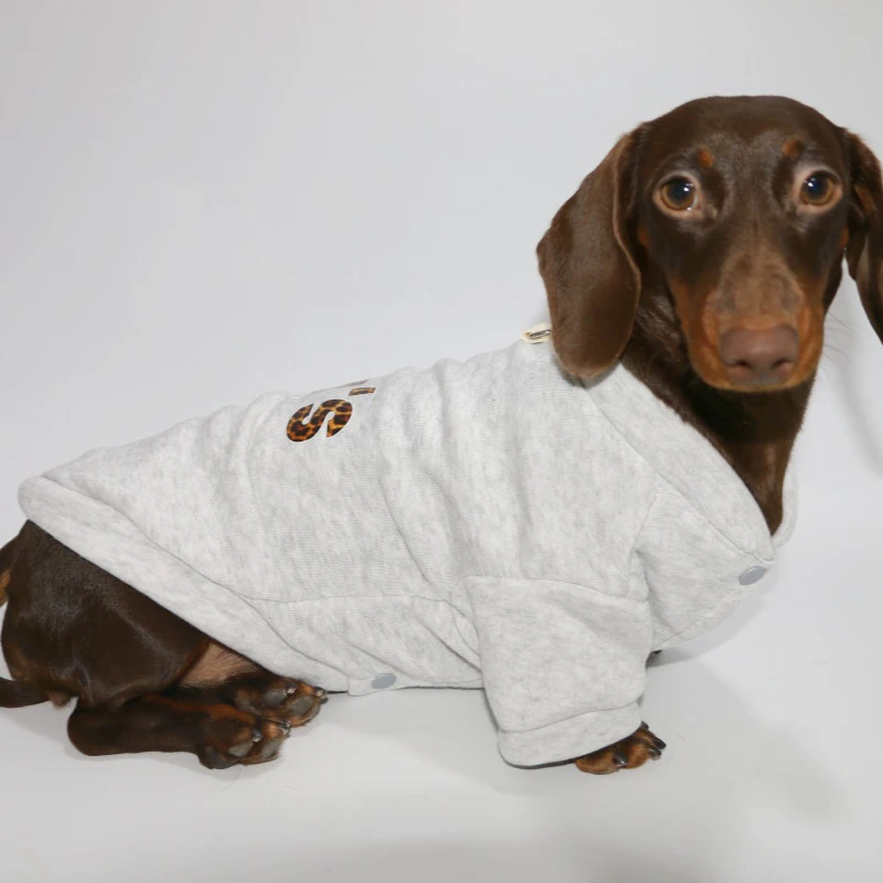 Fashion Jacket for Dachshund Dogs Clothes Long Sleeve Coat For Wiener ...