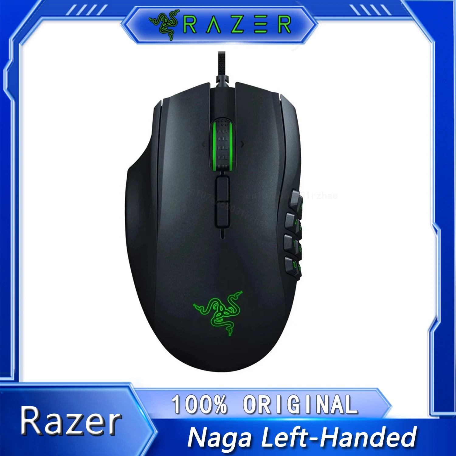 Razer-Naga-Left-Handed-Ergonomic-MMO-Gaming-Mouse-with-12-Programmable ...