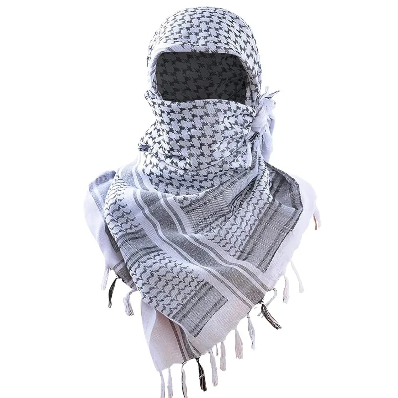 Bufanda de algodón salvaje para el desierto, cuello, bufanda árabe con ...