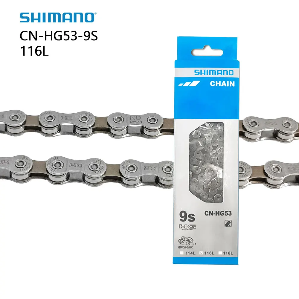 Shimano-Alivio-CN-HG53-Bicycle-Chains-9-Speed-116-Links-Chains-Super ...