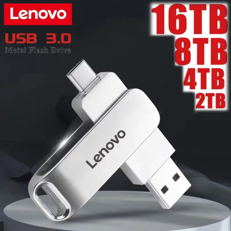 Lenovo-USB-3-0-Pendrive-16TB-High-Speed-Flash-Metal-Pen-Drive-8TB-4TB ...