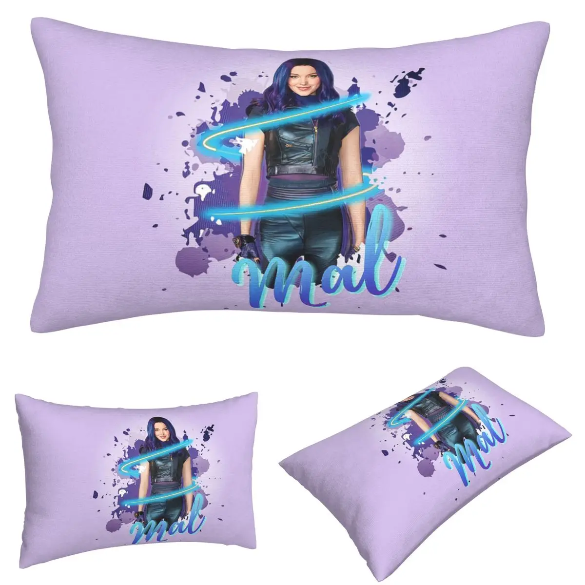 Mal Descendants 3 Rectangle Pillowcase Cushion Cover Decorative Bedroom ...
