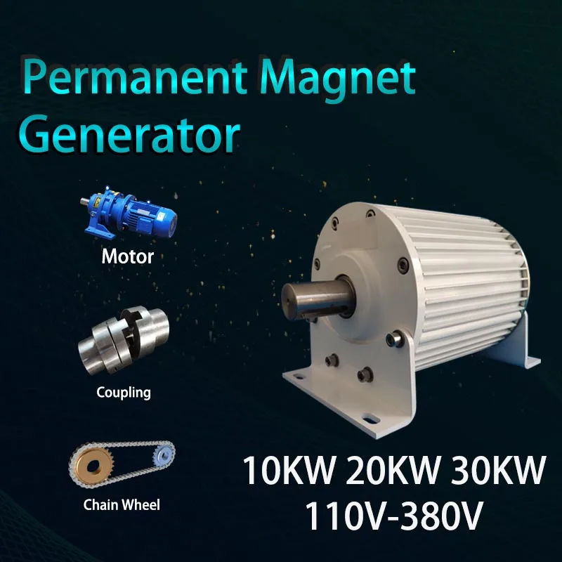 10KW-20KW-500rpm-50HZ-High-Power-Generator-AC-Alternators-220V-380V ...