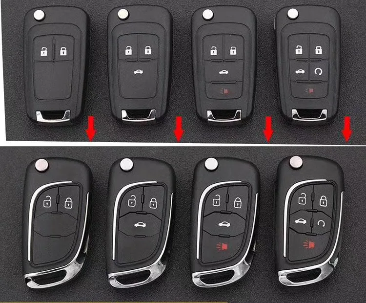 Change Folding Remote Car Key Shell For Chevrolet Cruze Epica Lova ...