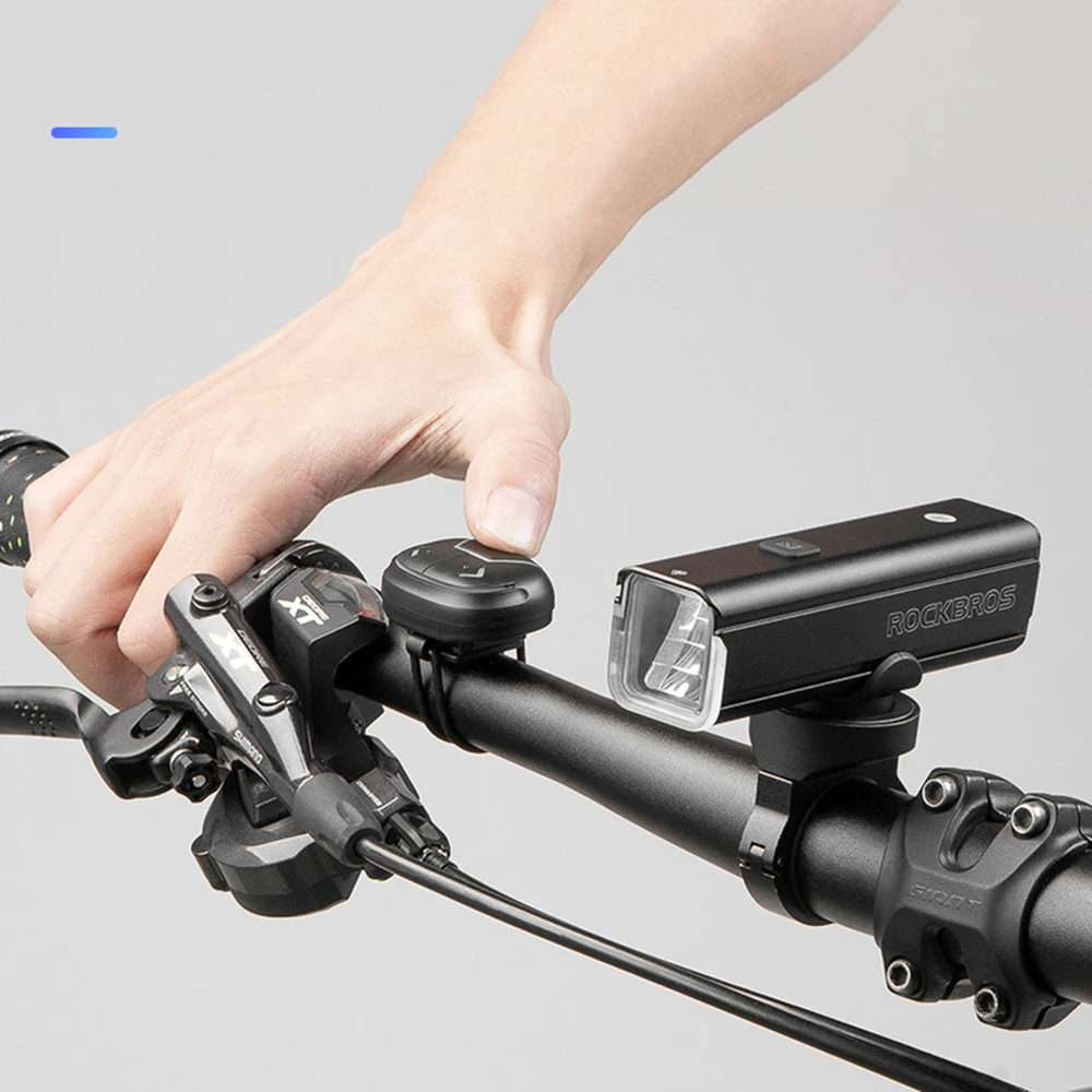 ROCKBROS Cycling Flashlight For Bike Led Rechargeable Bicycle Front ...
