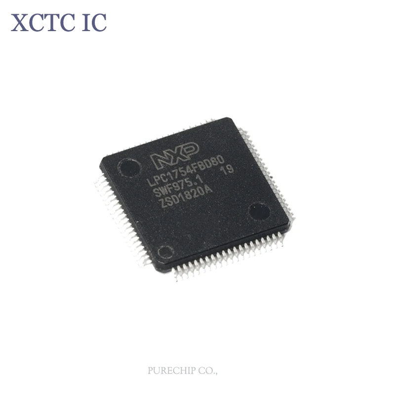LPC1754FBD80 LQFP 80 New original ic MCU CORTEX M3 128 KB FL 32 KB SRAM ...