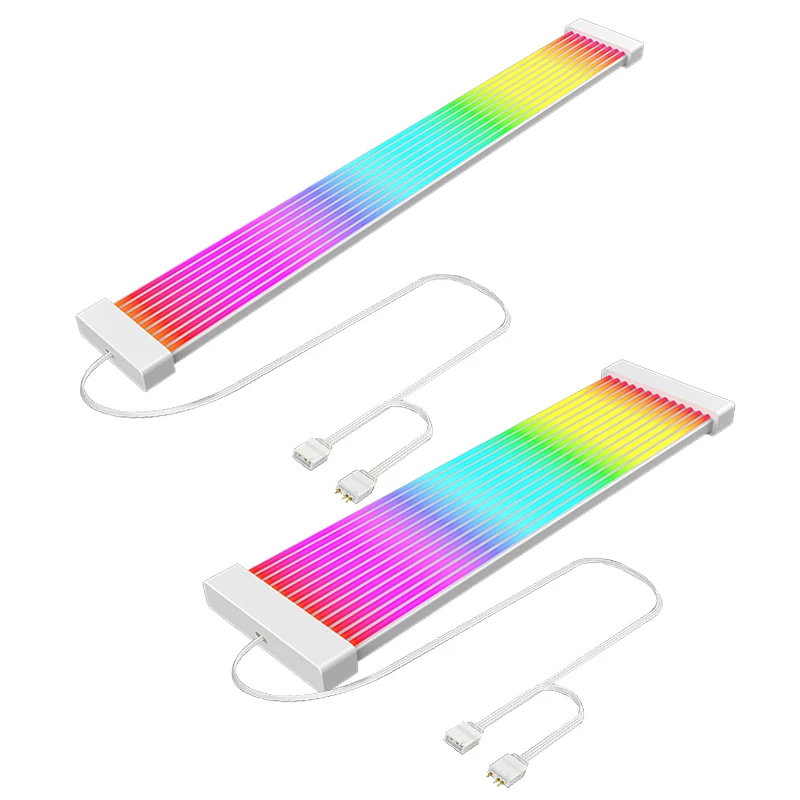 Jumpeak RGB LED Light Strip Bar ARGB Sync Board Para Computador Fonte ...