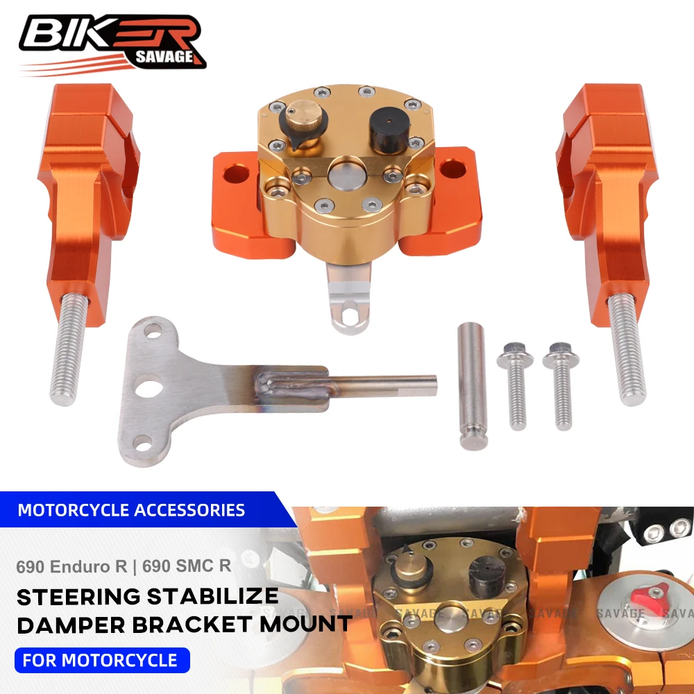 Steering Damper Stabilizer For 690 SMC R 690 Enduro R 2007-2023 ...