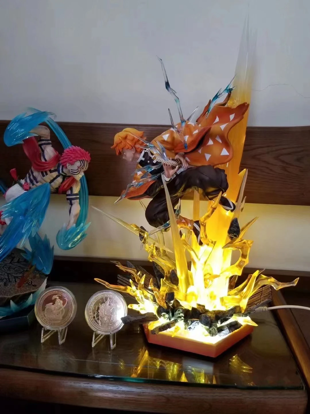 Action Figure Demon Slayer Led | Led Anime Demon Slayer Figure - Anime ...