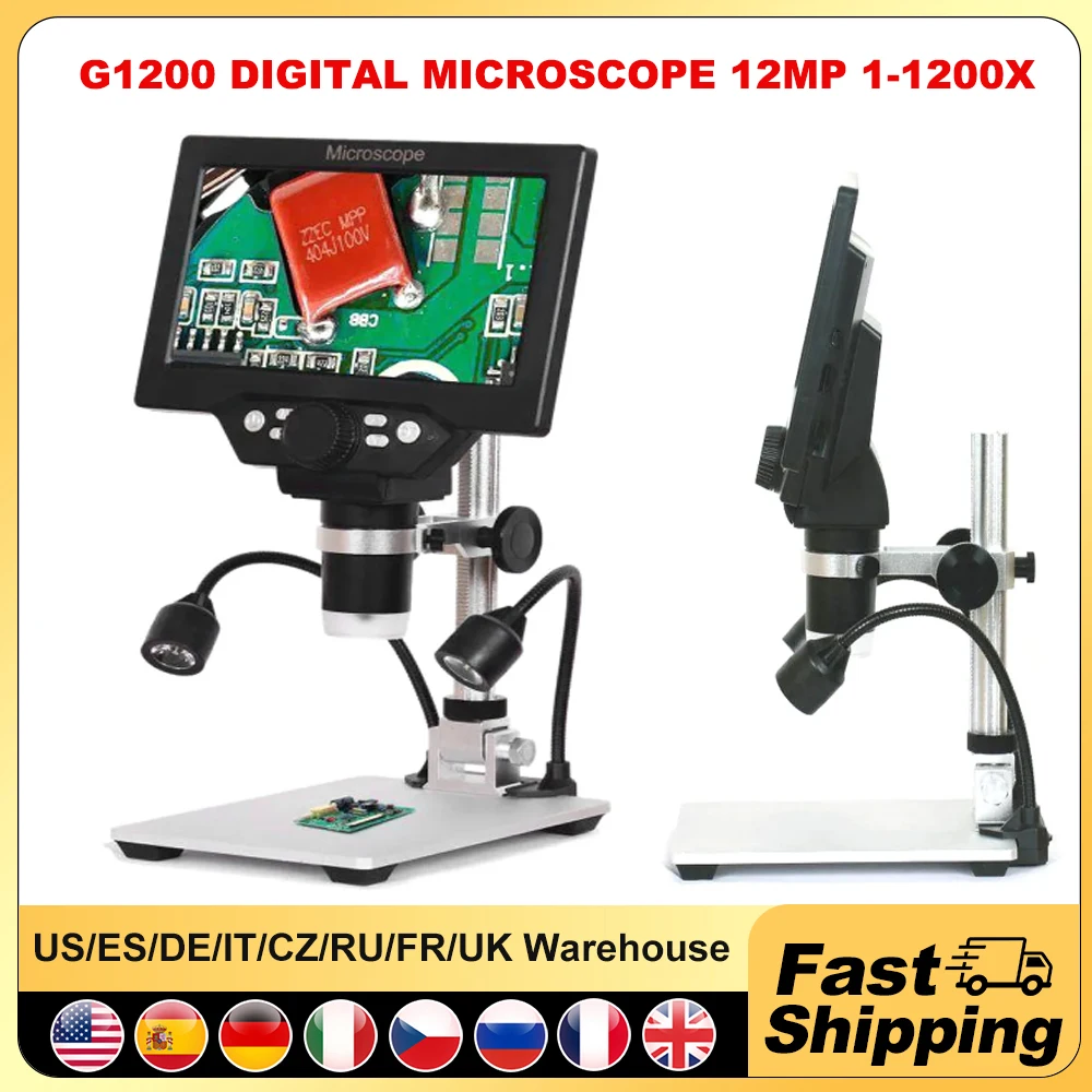 G1200-Digital-Microscope-for-Soldering-7-Inch-Large-Color-Screen-LCD ...