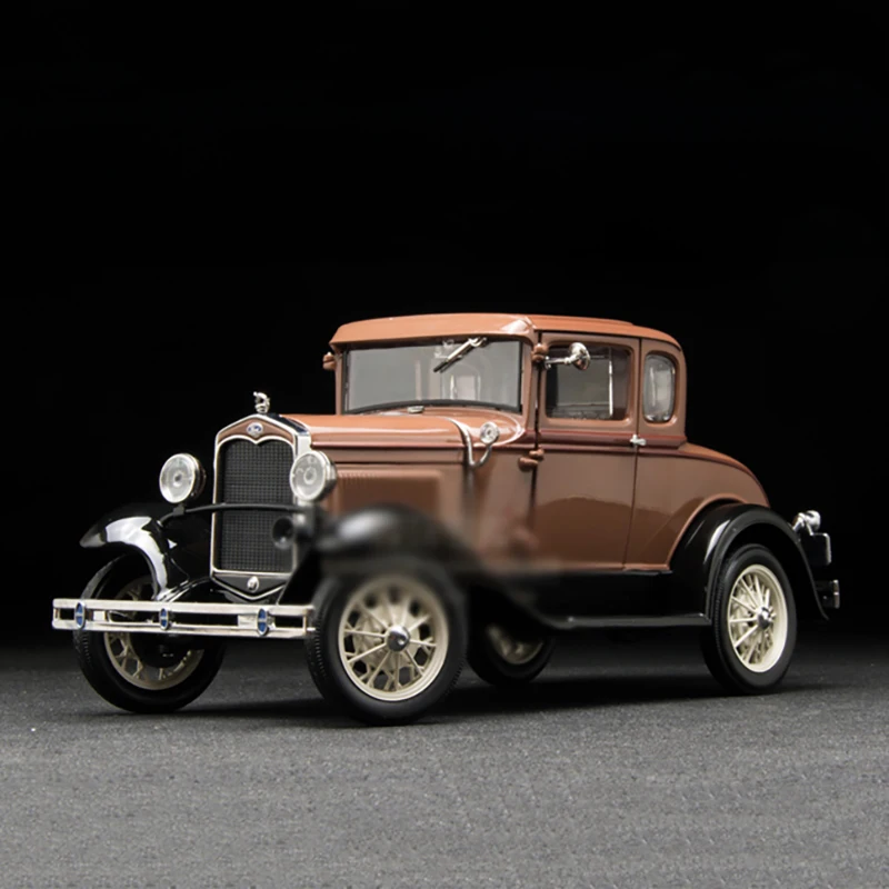 1:18 Scale 1931 A Car Model Full-open Door Diecast Alloy Metal Vintage ...