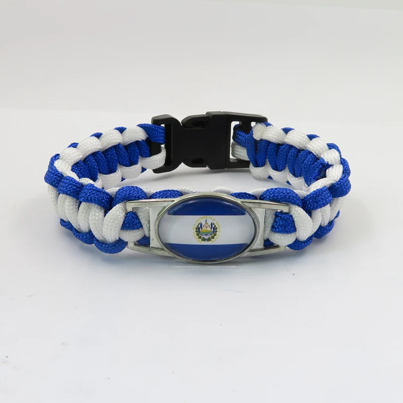 Love-El-Salvador-Bracelet-Fashion-El-Salvador-Flag-Wrap-Bracelets ...