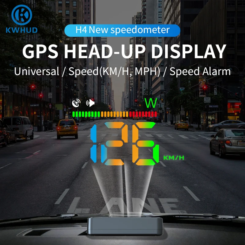 KWHUD-Head-up-Display-Car-HUD-GPS-Universal-Digital-Speedometer-KM-H-MPH-Windshield-Projector ...