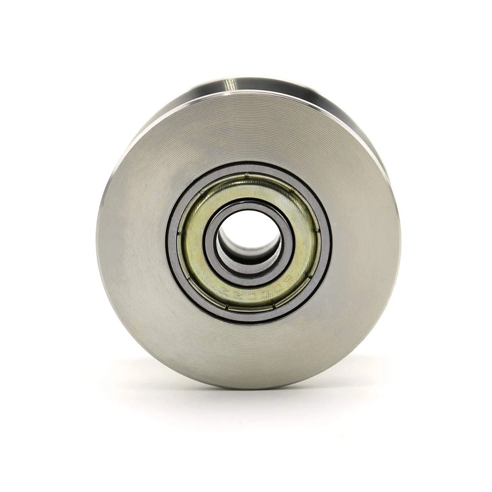 Stainless-Steel-Deep-U-Groove-Ball-Bearings-Pulley-Bearing-Wheel-Rail ...