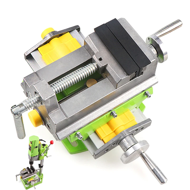 Drill-Special-Bench-Vise-Milling-machine-Precision-Cross-Vise-Bench-Two ...