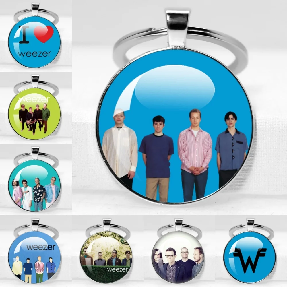 Pop Rock Band Weezer 1994 Album Cover Band Glass Pendant 25MM/30MM ...