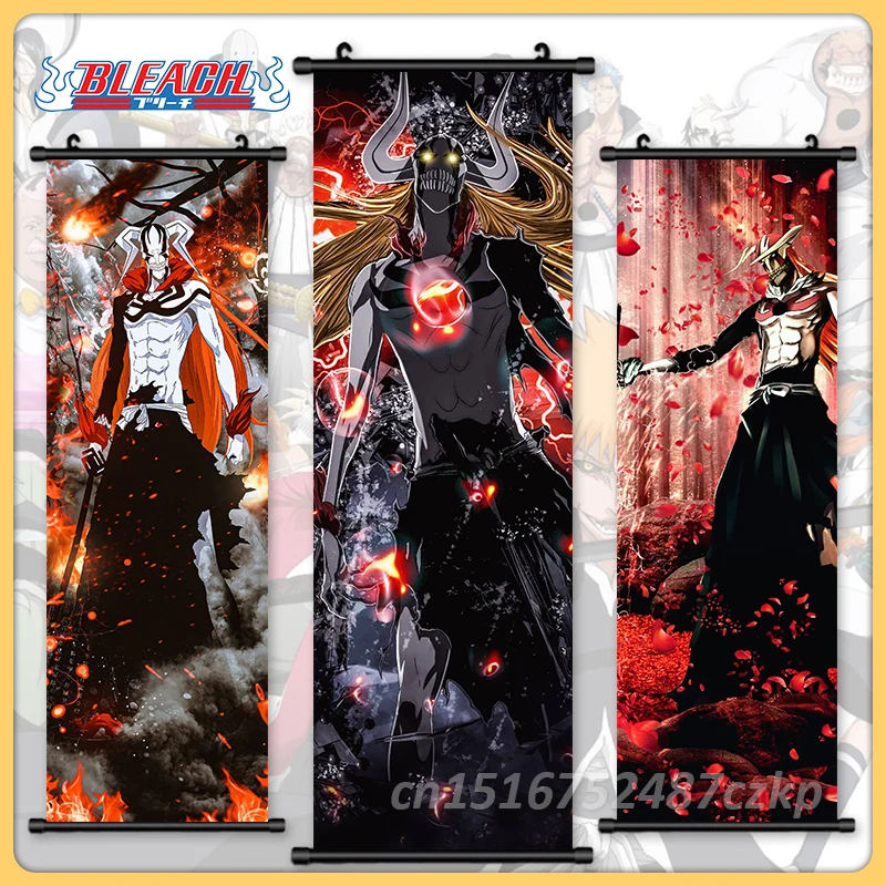 Pintura-colgante-Bleach-Wall-Artwork-Kurosaki-Ichigo-Pictures-Scroll ...