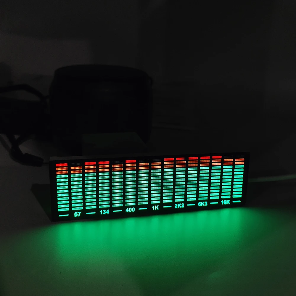 Multi-mode Voice Control Music Spectrum LED Pickup Rhythm Analyzer ...