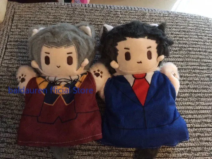 Anime Ace Attorney Miles Edgeworth Phoenix Wright Naruhodo Ryuichi ...
