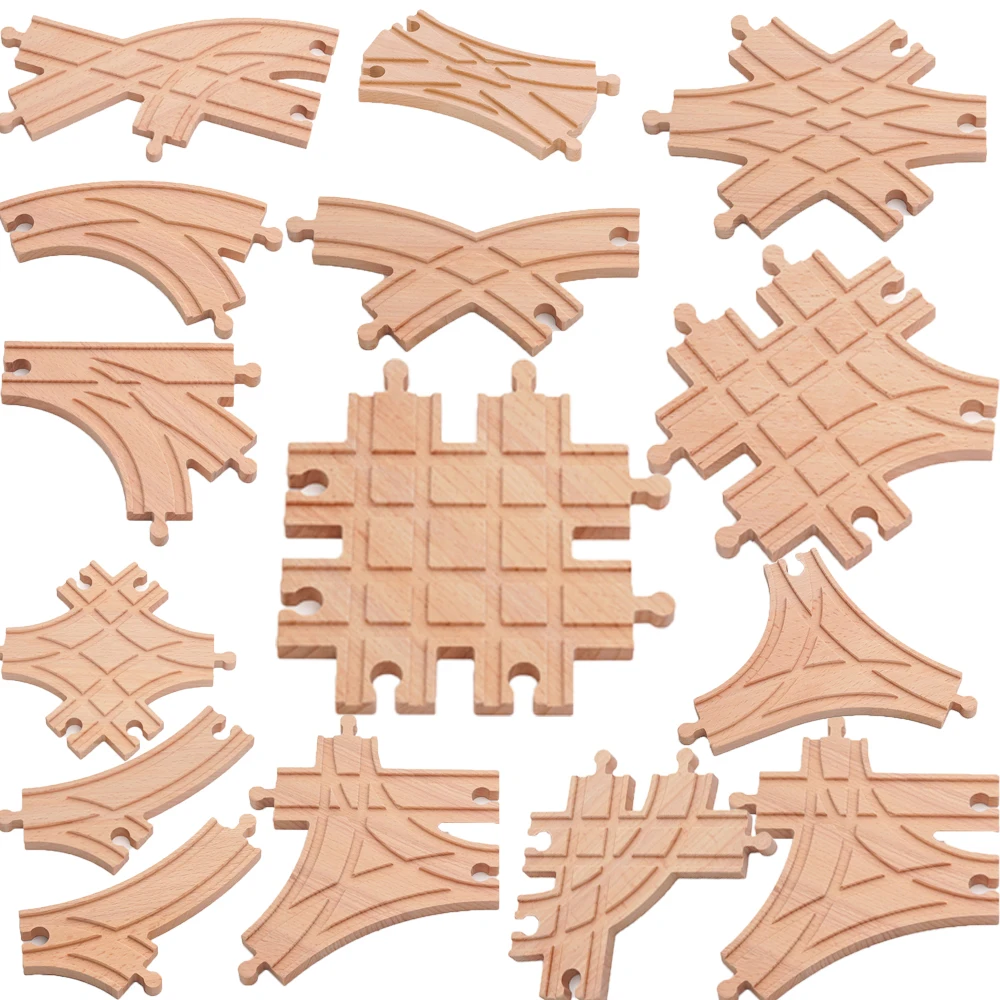 Wooden-train-track-racing-railway-toys-various-types-of-wooden-tracks ...