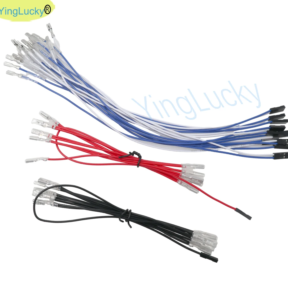 2-8mm-Female-Terminal-GND-Series-Arcade-Cable-Connector-Arcade-Game ...