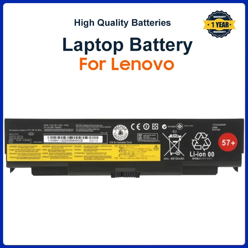Laptop Battery for Lenovo ThinkPad T440P T540P W540 W541 L440 L540 ...