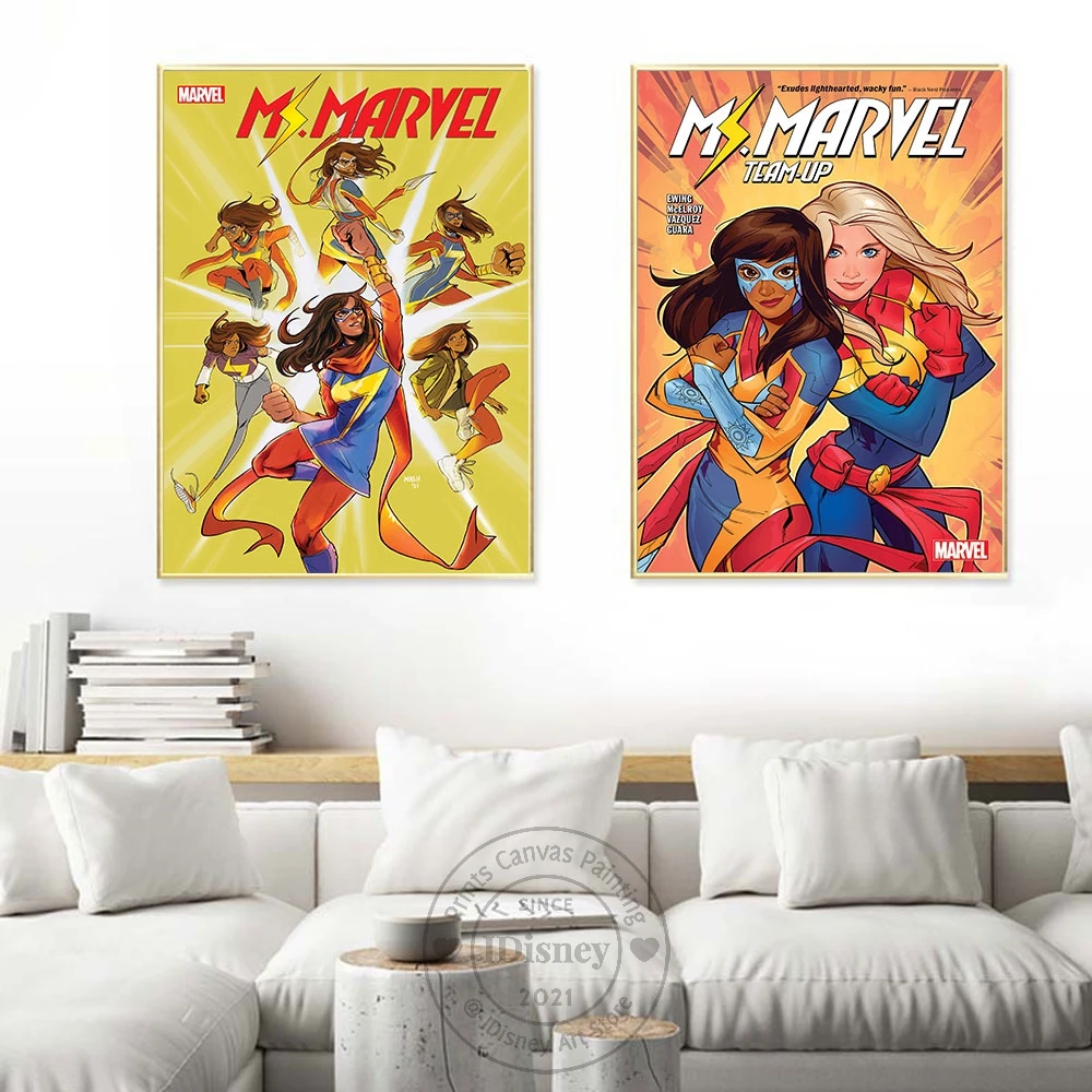 Marvel's Ms Marvel - Original Poster | Fifty Shades Of Brown