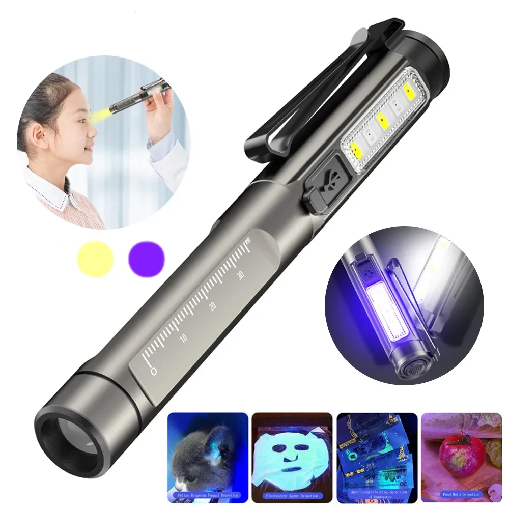 Medical-Pen-Light-Emergency-First-Aid-Work-Inspection-LED-Flashlight ...