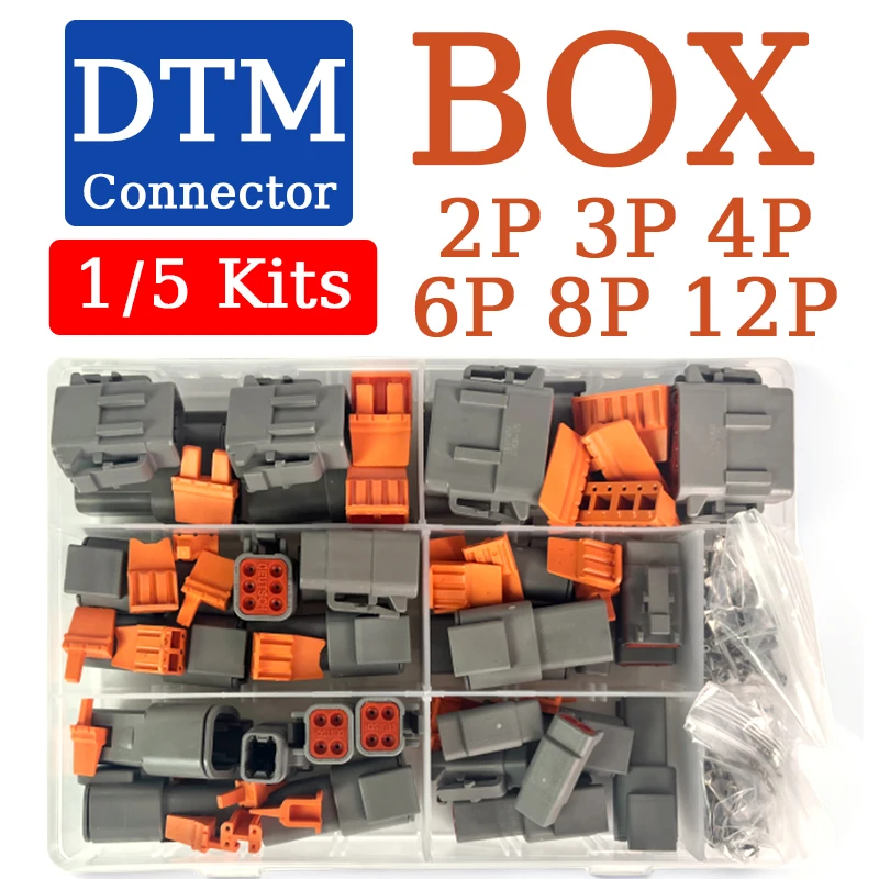 Deutsch-Tipo-S-rie-DTM-Kit-de-Conector-Imperme-vel-Plugue-Selado ...