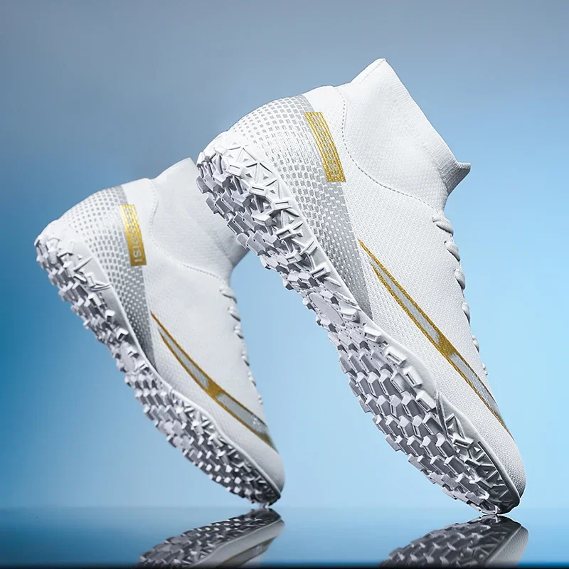 New Men Football Boots Society Cleats Professional Soccer Shoes Indoor ...