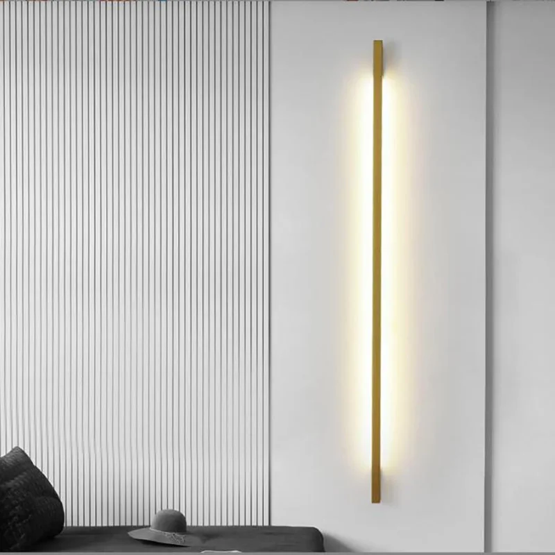 New-Modern-linear-tube-LED-wall-lamp-up-down-background-Living-Room ...