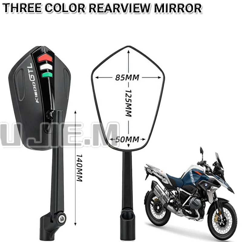 7-8-Motorcycle-Rearview-Mirrors-Rear-View-Handle-Side-Mirrors-FOR-BMW ...