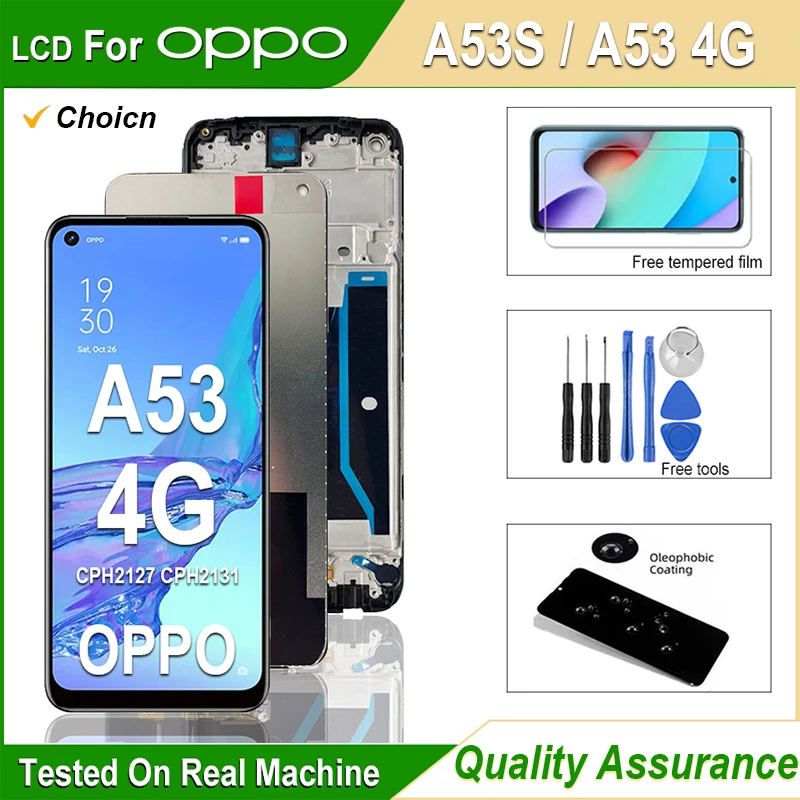 Alta calidad para OPPO A53 4G LCD CPH2127 CPH2131 pantalla LCD táctil ...
