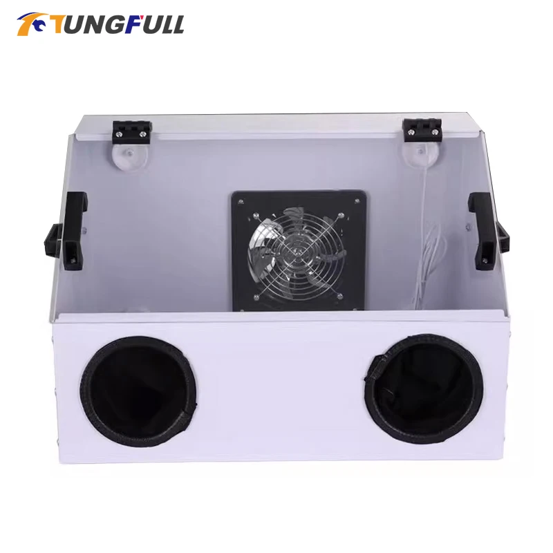 Grinding-Polishing-Box-Lapping-Protector-Sandblasting-Dust-proof-Case ...