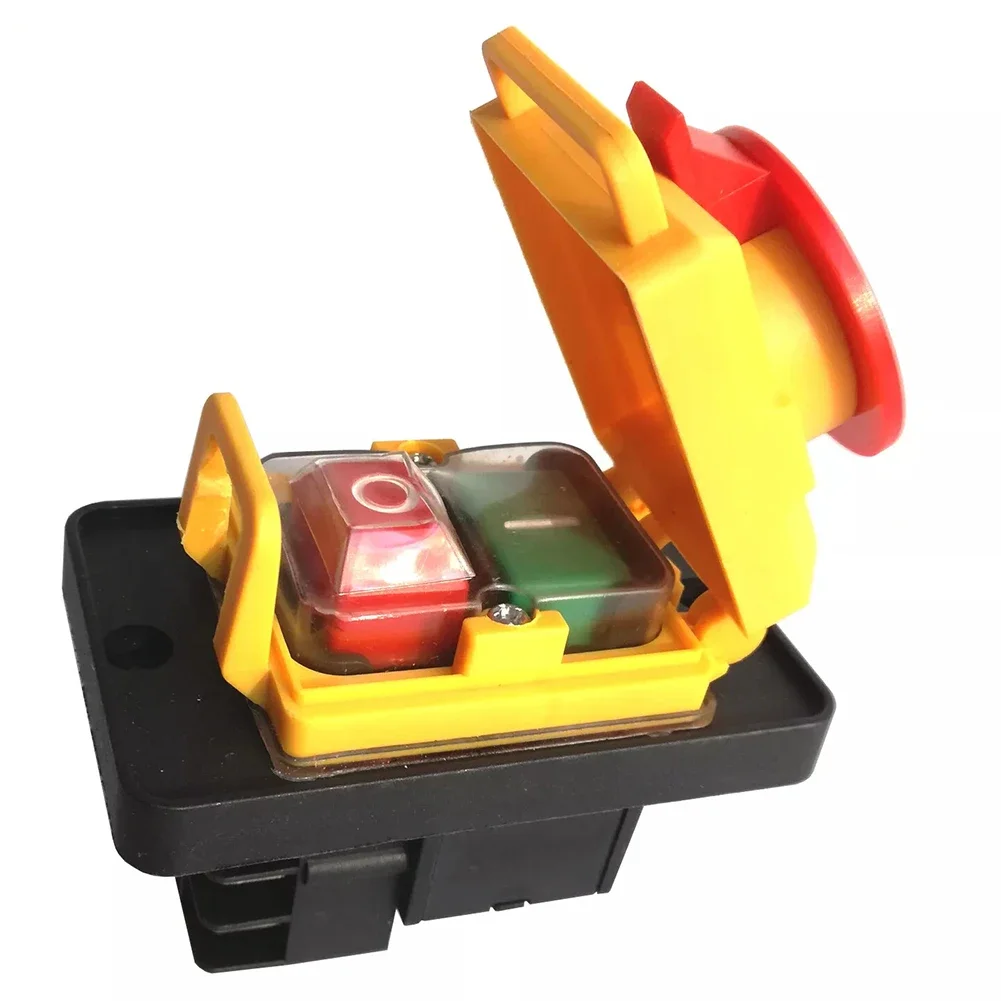 1pc-220V-6-Pins-Pushbutton-Switch-Industrial-Waterproof-Electromagnetic ...