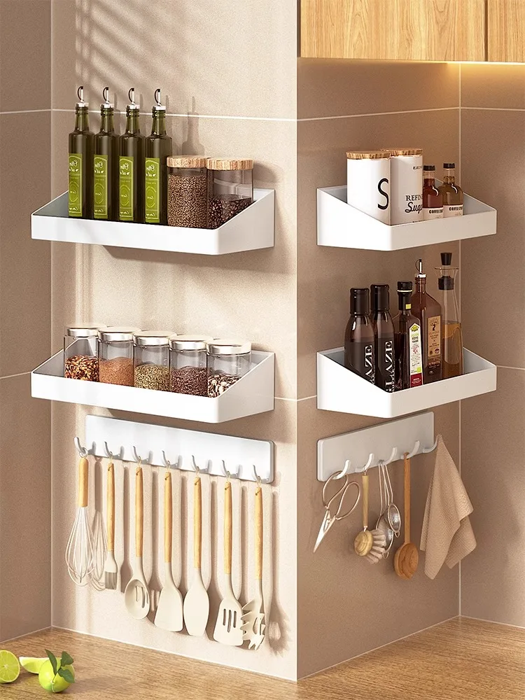 Multi-Functional-Storage-Rack-Non-Perforated-Wall-Mounted-Kitchen ...