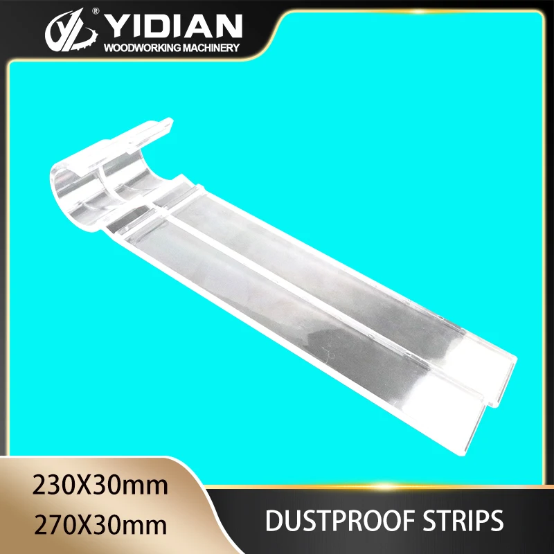 10PCS-2-032-65-4050-Beam-Saw-270mm-Flag-Dust-Strips-Clear-Front-Plastic ...