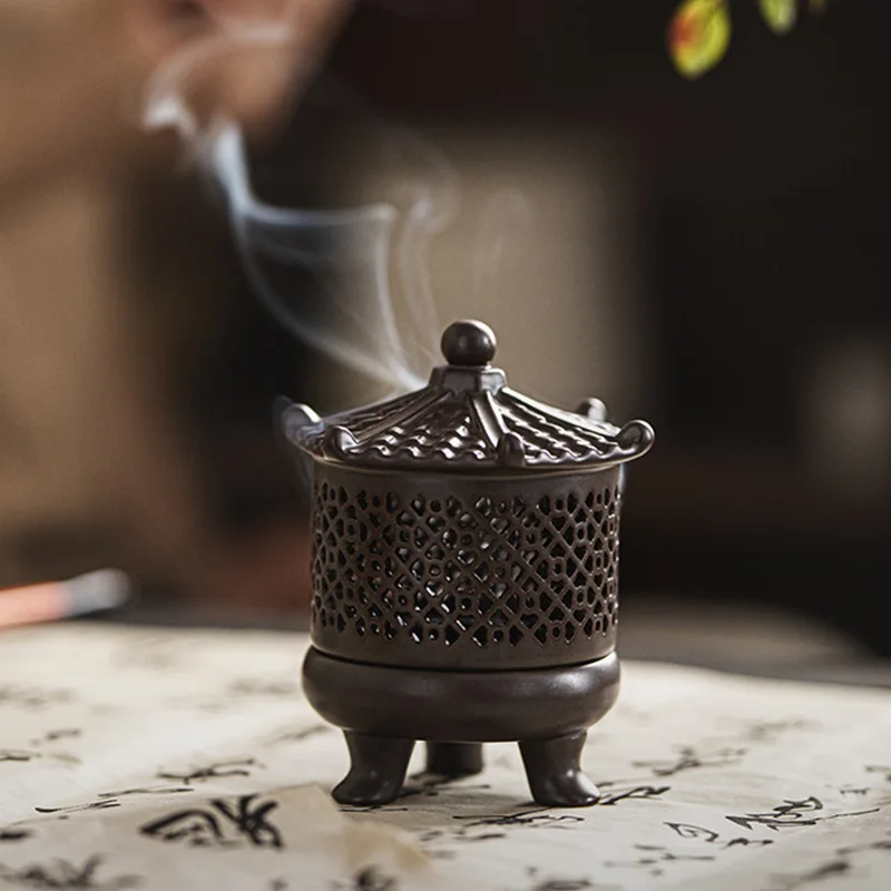 Ceramic-Pagoda-Hollow-Incense-Burner-Home-Indoor-Incense-Burner-Chinese ...