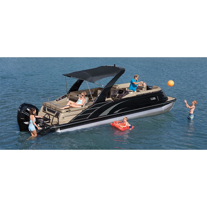 Luxury Pontoon Boat Factory Customized Aluminium Pontoon Boat Hull ...