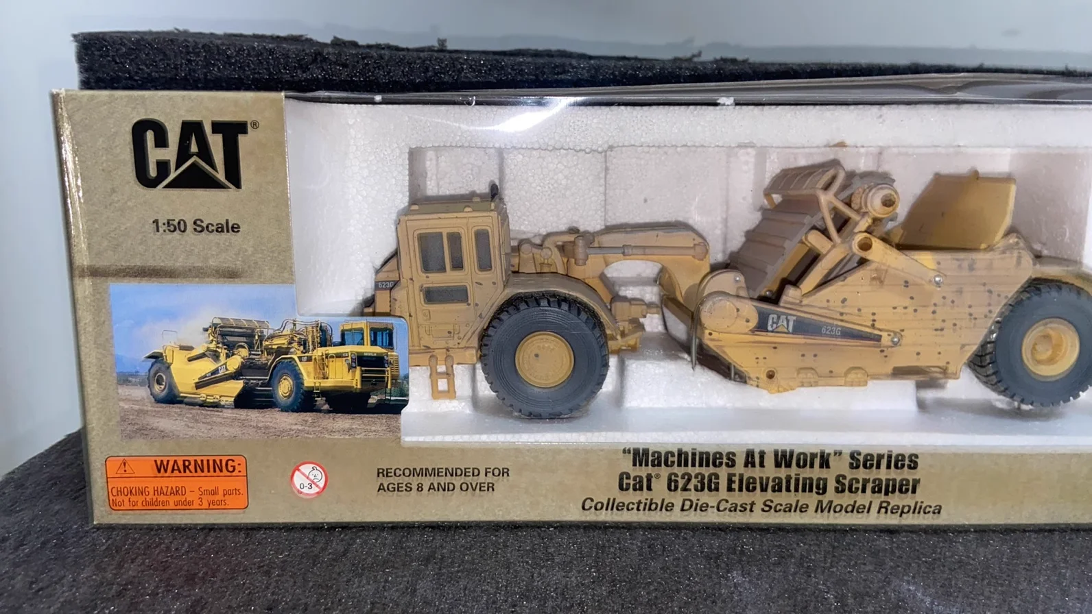 Diecast-1-50-Scale-CAT-623G-Grader-Engineering-Vehicle-Alloy-Car-Model ...